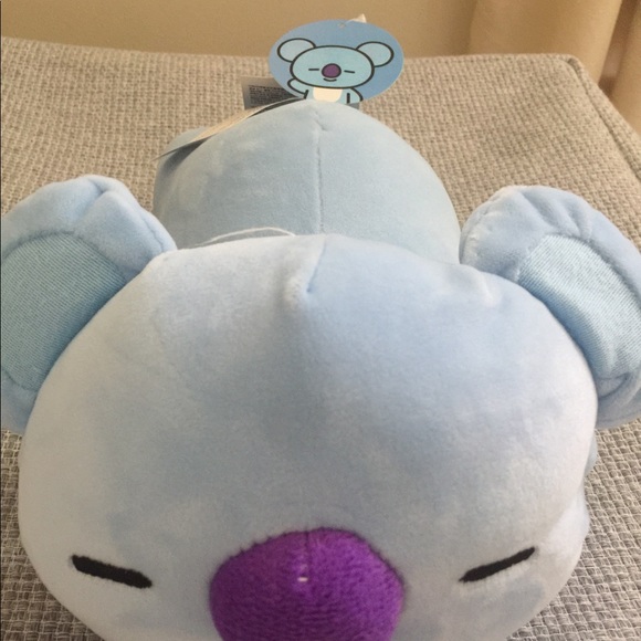 bt21 | Toys | Nwt Bts Bt2 Koya Koala Blue Big Plush Stuffed | Poshmark